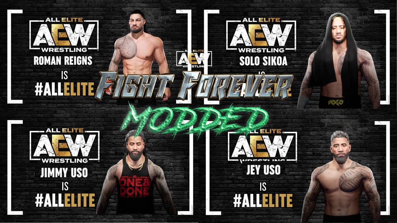 HOW TO GET THE BLOODLINE IN AEW: FIGHT FOREVER | Modding Tutorial - YouTube