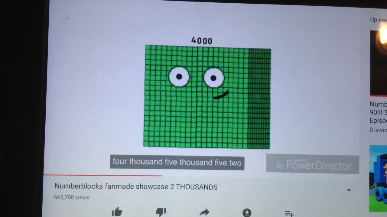 Numberblocks showcase 1000s part 1 - YouTube