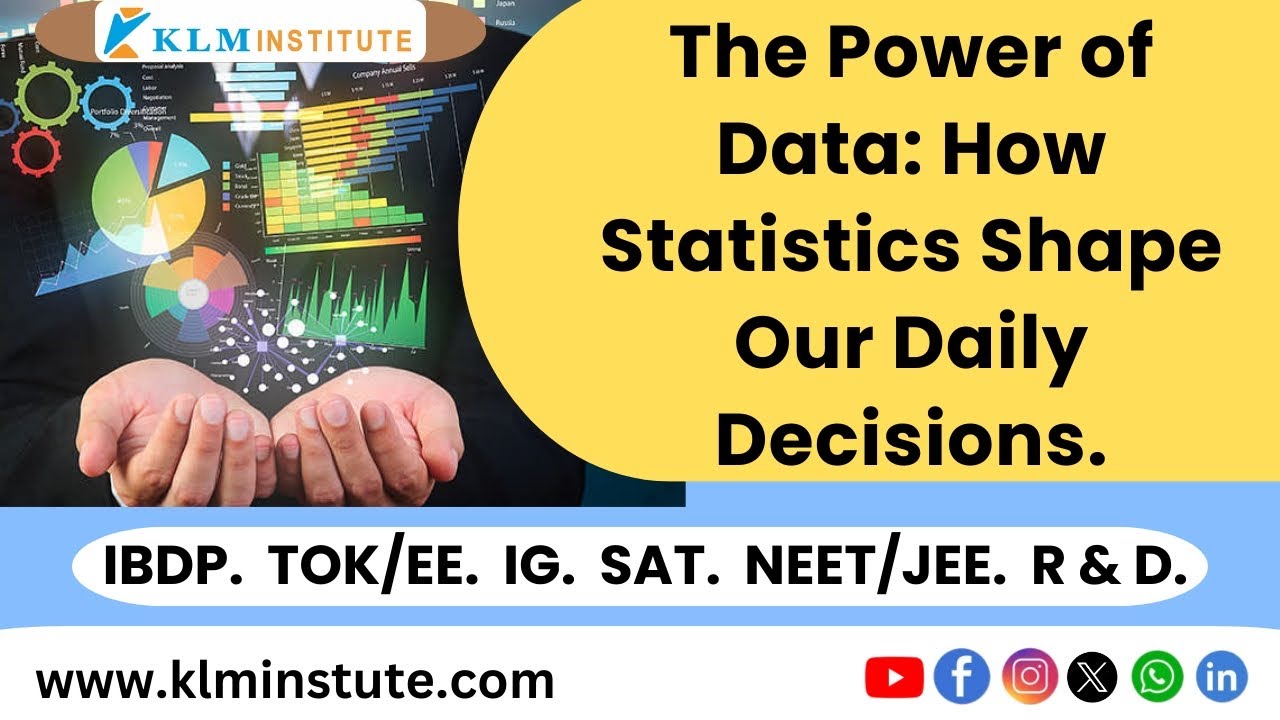 The Power of Data: How Statistics Shape Our Daily Decisions. - YouTube