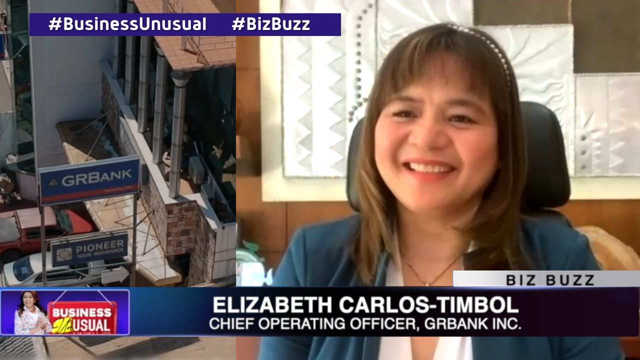 Elizabeth Carlos-Timbol of GRBank, empowering women as a business ...