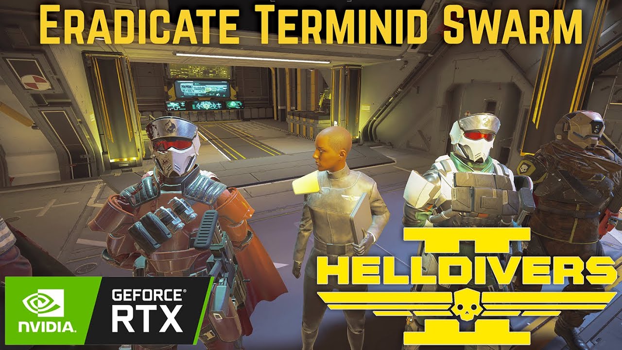 Helldivers 2 - Eradicate Terminid Swarm - YouTube