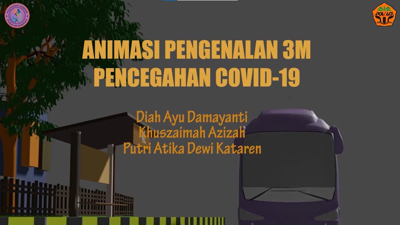 Pengenalan 3M Pencegahan Covid 19- Animasi 3D - YouTube