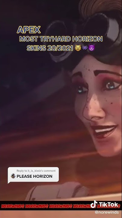 APEX LEGENDS | MOST TRYHARD HORIZON SKINS 2021 - YouTube