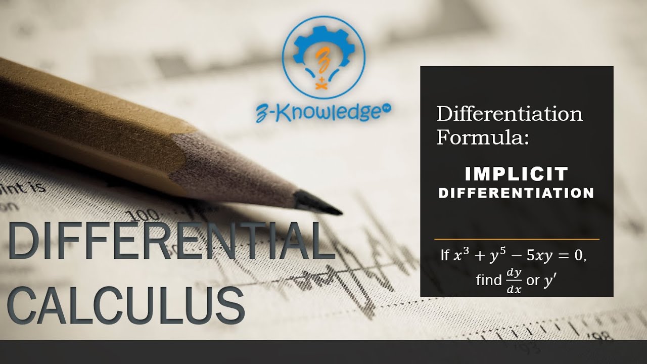 Differential Calculus - Implicit Differentiation Part 1 - YouTube