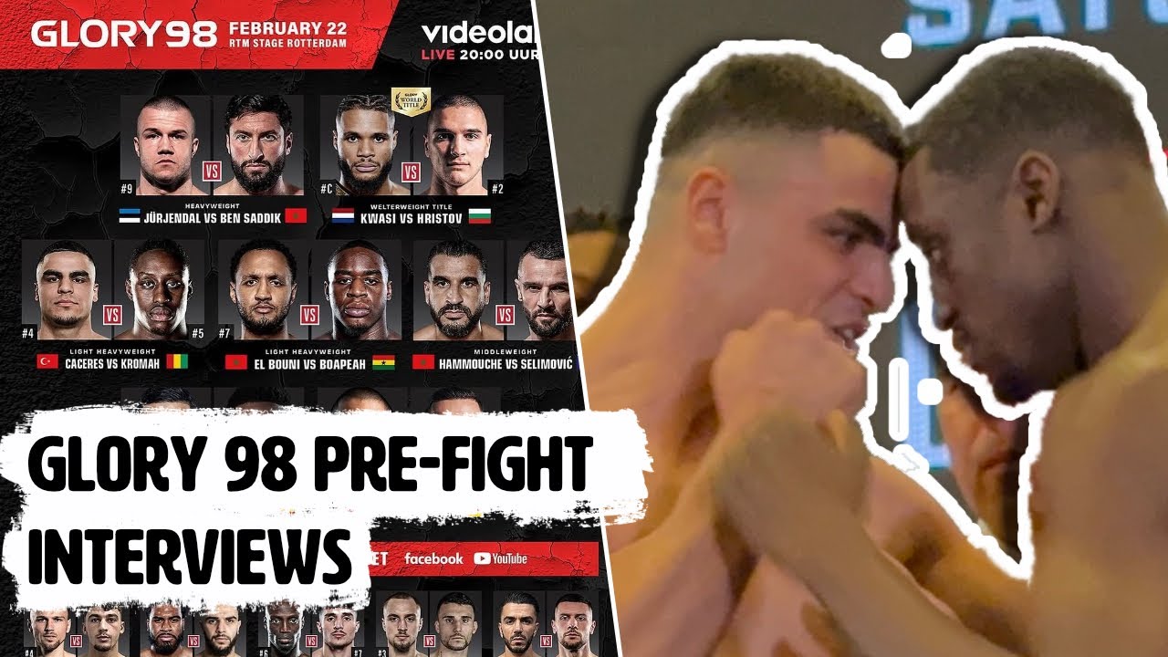 CEM CACERES: ‘Ik hoop dat hij niet komt om te knuffelen en te clinchen ...