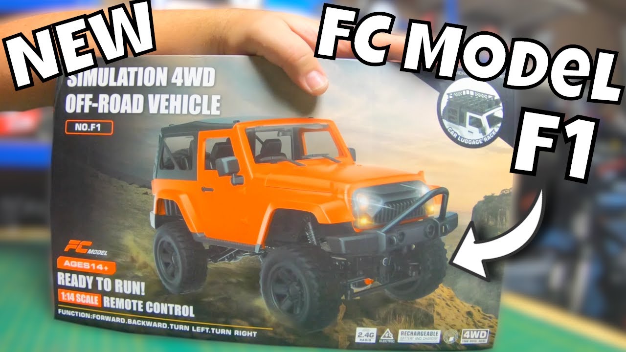 Better than WPL & MN Models? - FC Models F1 1/14 Jeep Wrangler. Cheap ...
