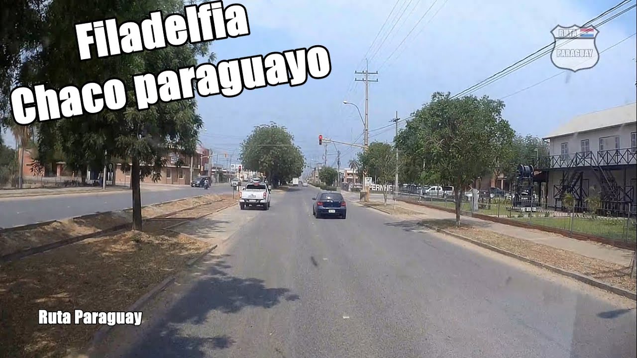 Filadelfia, Chaco - Conducir en tiempo real - Driving in Paraguay - YouTube