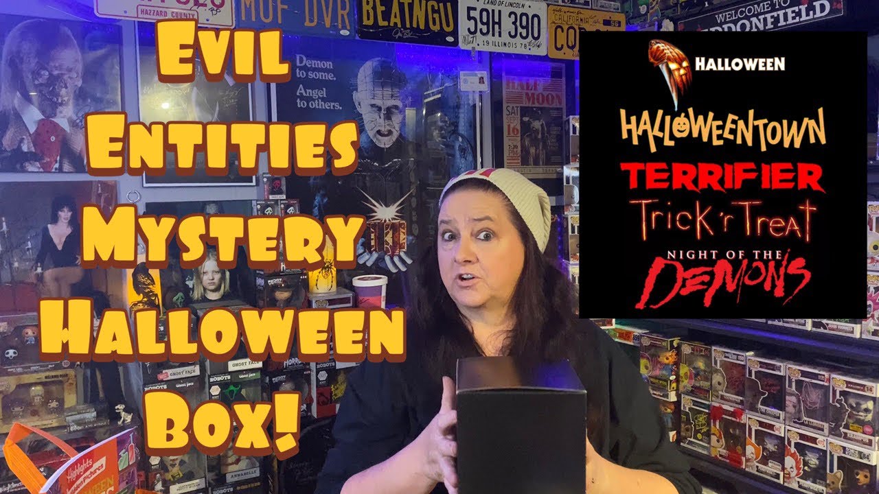Evil Entities Halloween horror mystery box unboxing! LB3D Designs☠️ ...