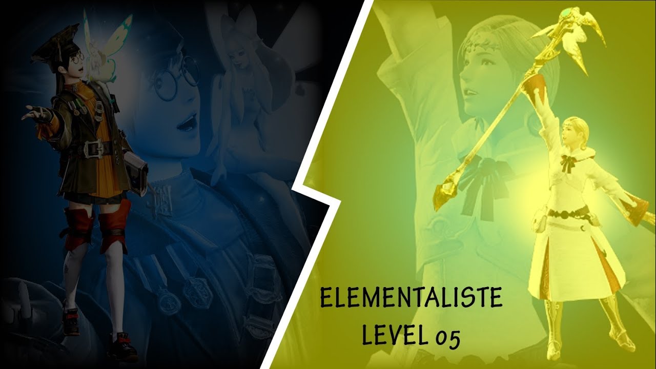 FF14 - HS : Elementaliste quête niveau 5 - YouTube