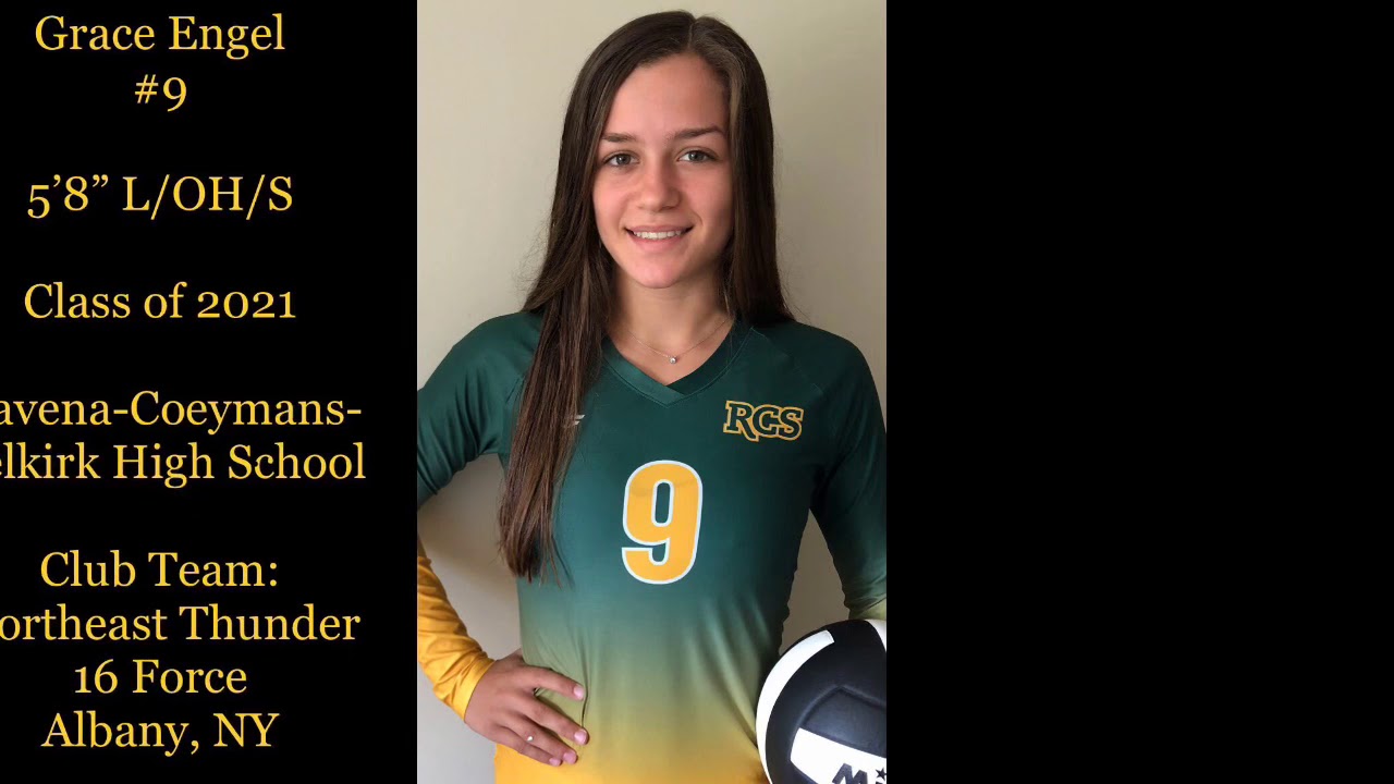 Grace Engel #9 L/OH/S Class of 2021 HP Championships - YouTube