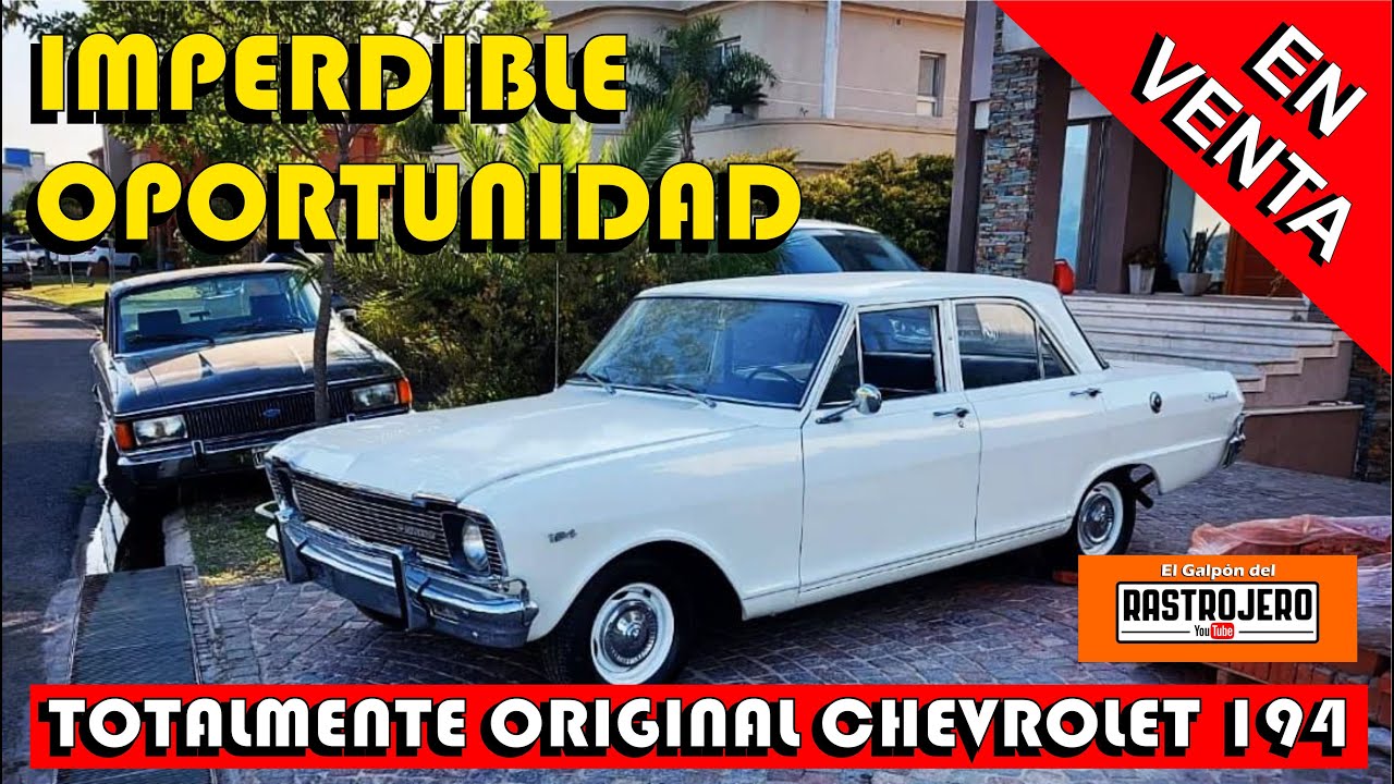 HERMOSO CHEVROLET 194 TOTALMENTE, IMPERDIBLE OPORTUNIDAD - YouTube