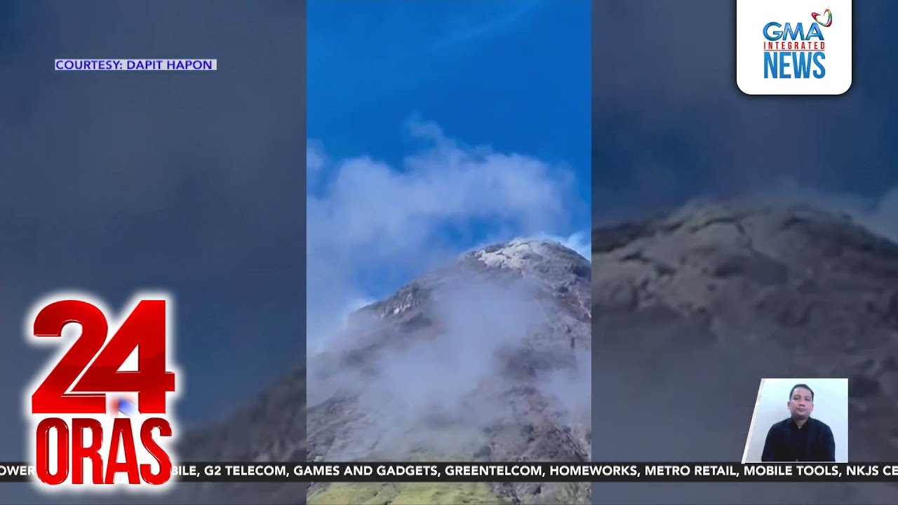 Babala sa Bulkang Mayon, itinaas ng PHIVOLCS sa Alert Level 2 | 24 Oras ...