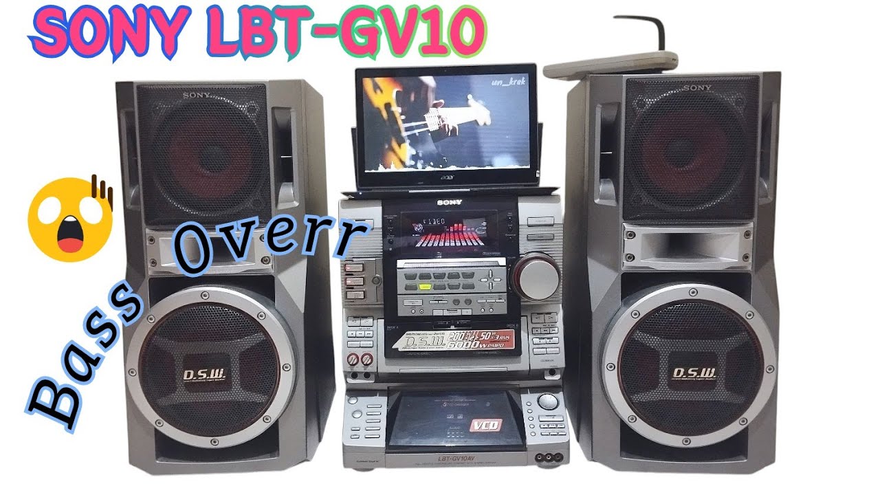 Compo Sony LBT-GV10 ALL FUCTION - YouTube
