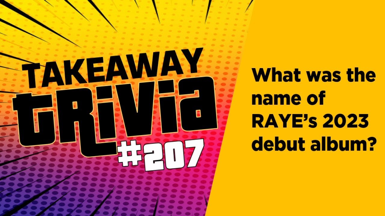 207: What was the name of RAYE’s 2023 debut album? | Pub Quiz - YouTube