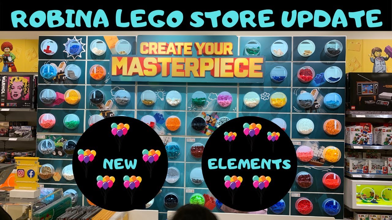 Pick a Brick New Range - Robina Lego Store - YouTube