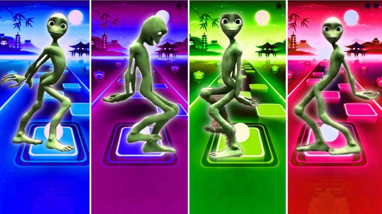 Alien Dance 🆚 Alien Dance 🆚 Alien Dance 🆚 Alien Dance 🎶 Tiles Hop EDM ...