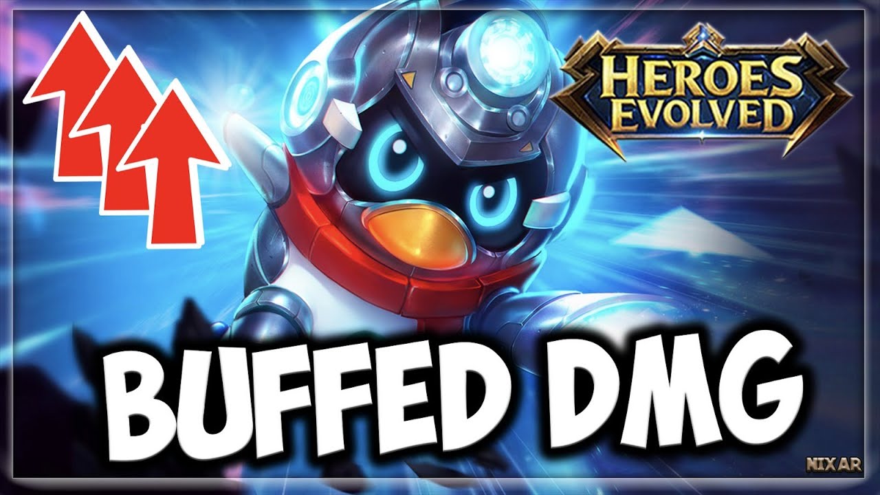 💰 CHEAPEST HERO BUFFED!? | Heroes Evolved - Pengwing Build | Ranked Gameplay - YouTube