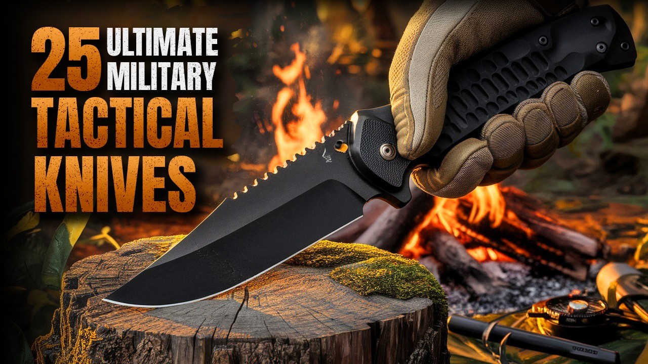 25 Ultimate Military Tactical Knives for Survival and Self Defense ...