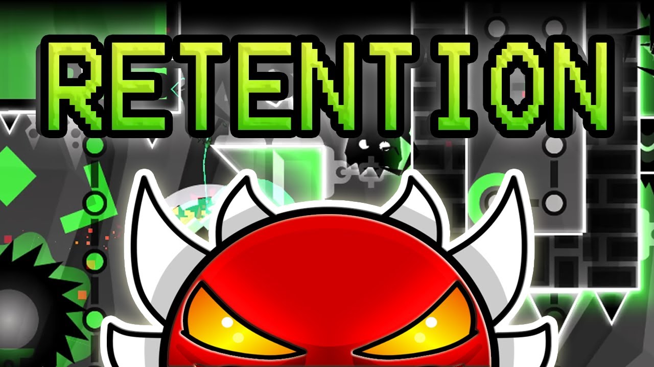 "Retention" 100% By Woogi1411 [Extreme Demon] (Geometry Dash) - YouTube