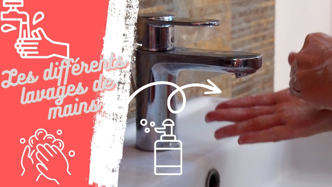 Les différents lavages de mains - YouTube