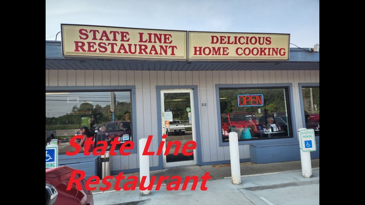 Indiana or Ohio? State Line Restaurant - YouTube