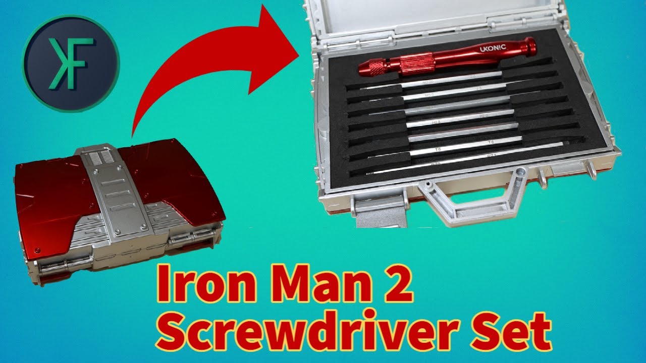 Iron Man Screwdriver Set Unboxing - YouTube