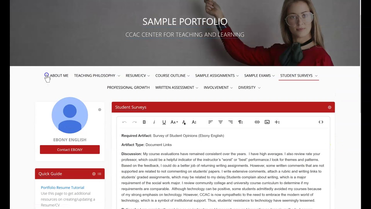 PortfolioGen Linking documents - YouTube