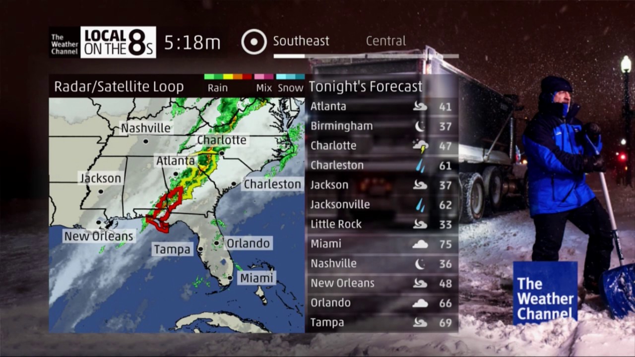 The Weather Channel - Local on the 8's 11/30/16 - YouTube
