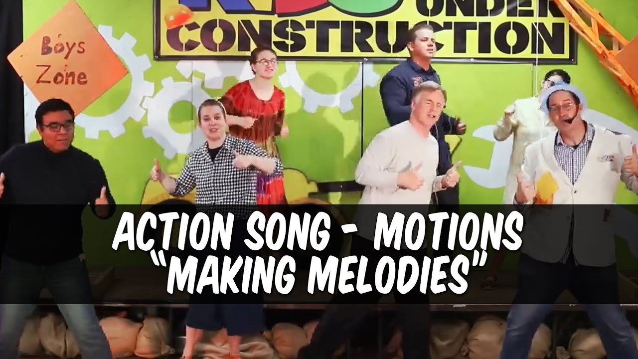 Action Song with Motions - Making Melodies by Uncle Charlie - YouTube