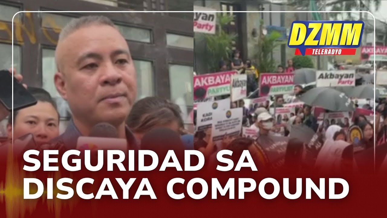 Over 100 cops deployed around Discaya compound amid protests | Headline ...
