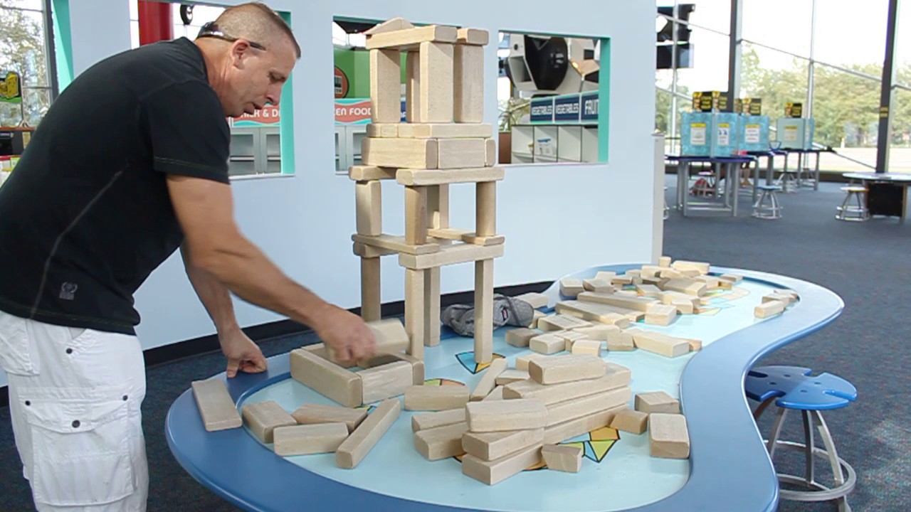 Building Blocks Inside MOSI Museum Of Science & Industry At Tampa ...