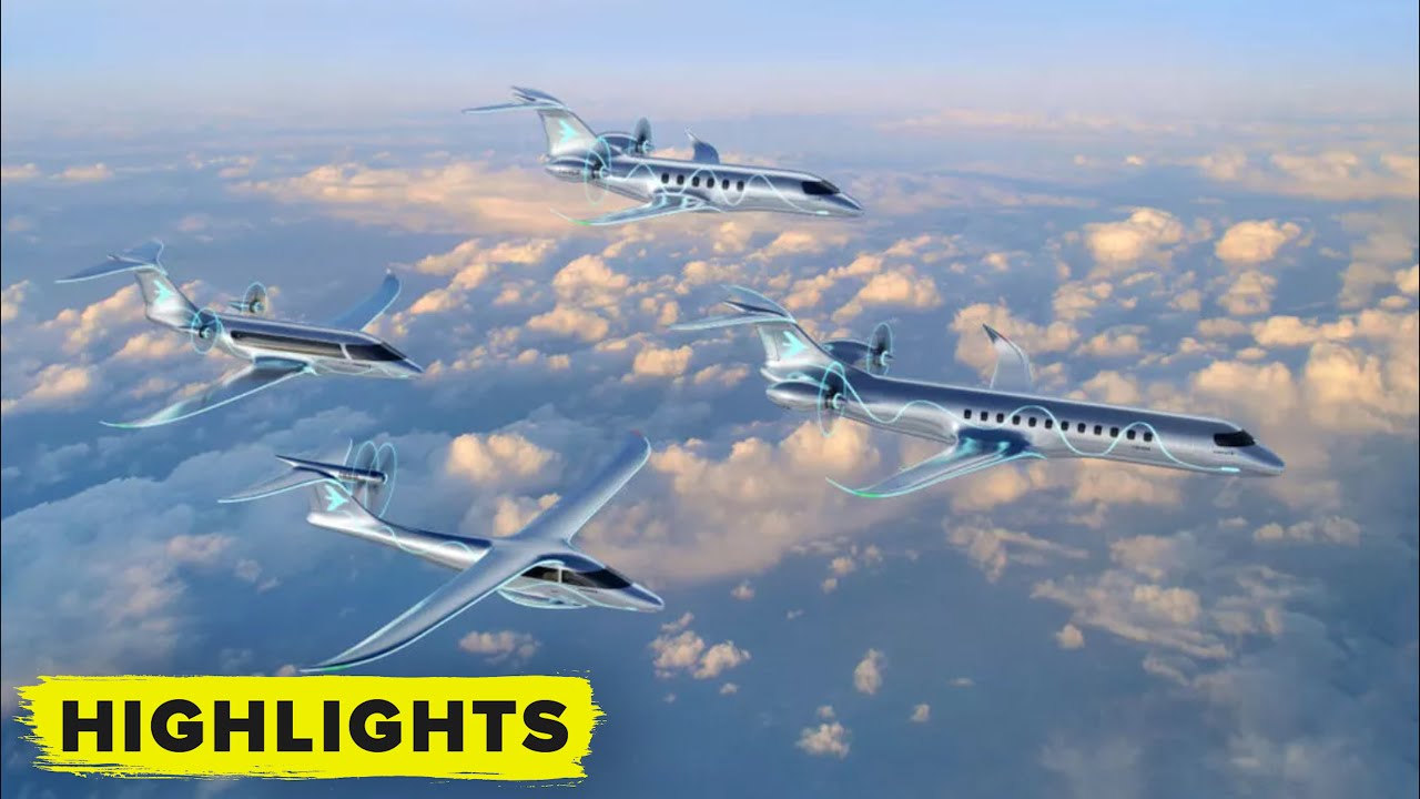 Embraer reveals Energia concept planes! (full presentation) - YouTube