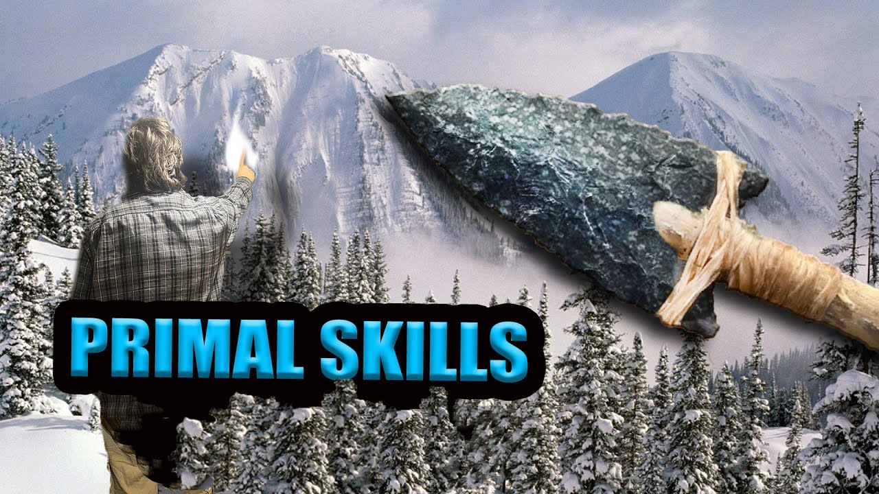 How to make your own stone age hunting tools: Flint Knapping - YouTube