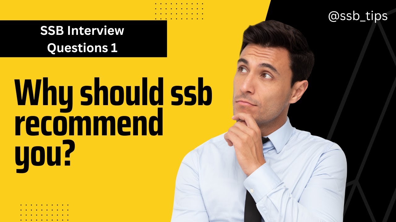 SSB Interview Question | Prepare in advance | SSB Tips - YouTube