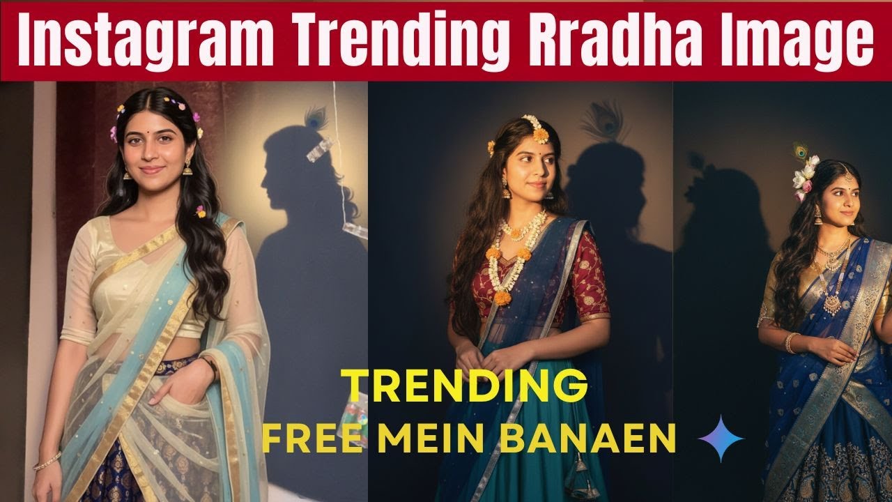 AI Radha Krishna Style Photo Editing Prompts | Google Gemini Viral ...
