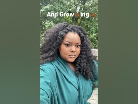WATCH MY 4C HAIR GROW TAILBONE LENGTH FROM MY EAR| MY 4C NATURAL #HAIRGROWTHJOURNEY| 4C HAIR ...