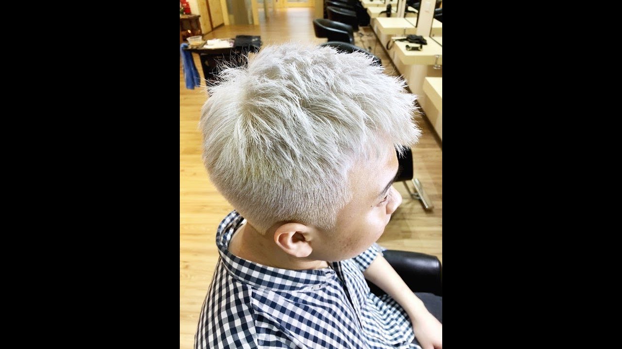 Black Hair To White Single Bleach Demo YouTube black-hair-to-white-single-bleach-demo-youtube