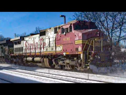 ATSF Warbonnet #636 - YouTube