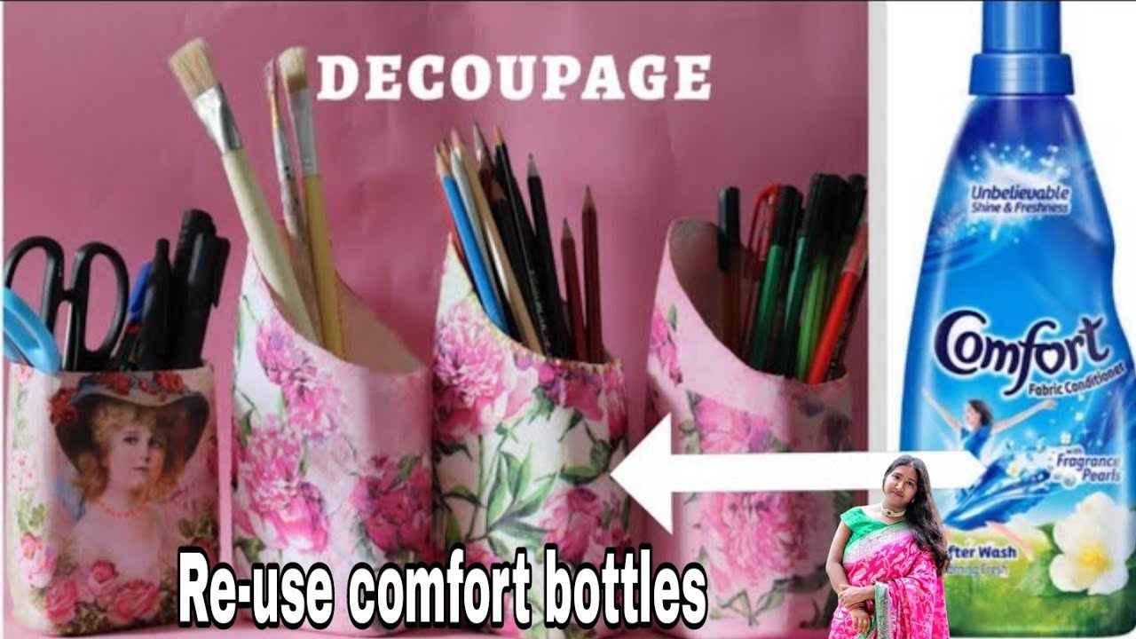 మీ ఇంట్లో waste comfort bottles ఉన్నాయా ఐతే పారేయకండి,వాటిని మనం ...