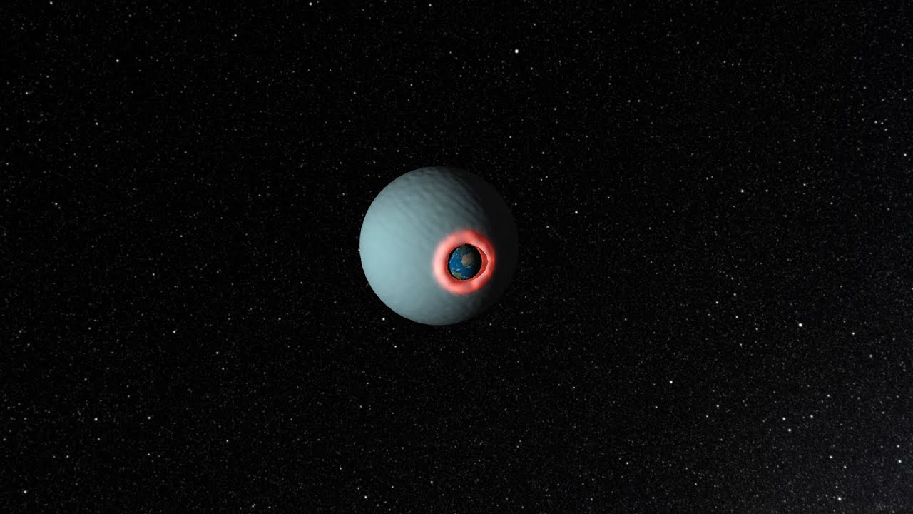 Earth Colliding Into Uranus (Inaccurate) (OpenSph) - YouTube