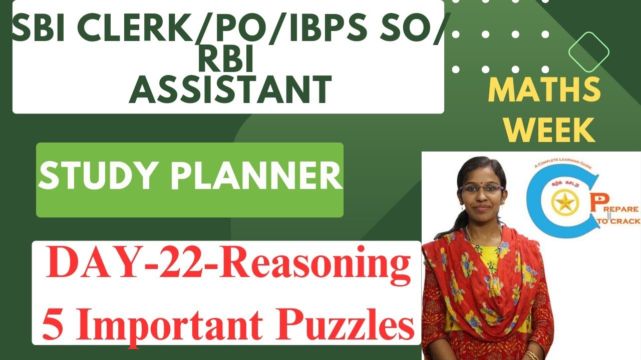 5 Important Puzzles For Bank Exams 2023 Prepare To Crack YouTube 5-important-puzzles-for-bank-exams-2023-prepare-to-crack-youtube