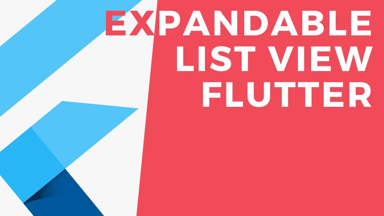 Expandable List View In Flutter Easy Tutorial Flutter In Hindi Youtube