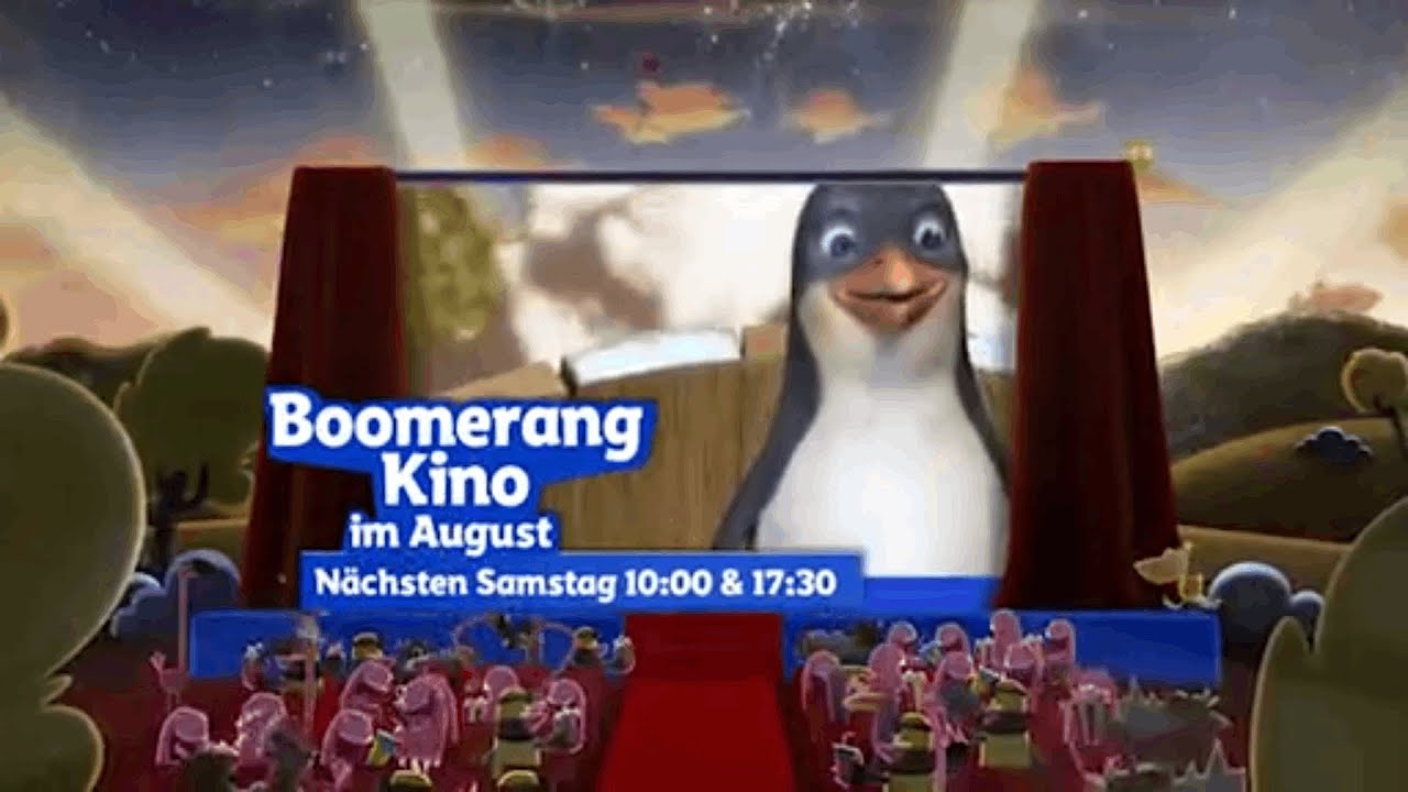 Boomerang Germany - Cinema in August - Promo (August 2014) - YouTube