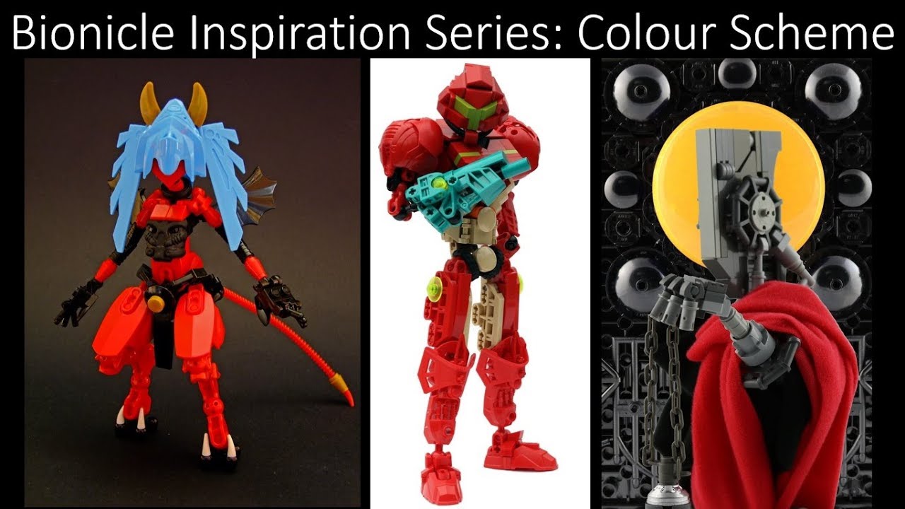 Bionicle Inspiration Series Ep 118 Colour Schemes (Red) - YouTube