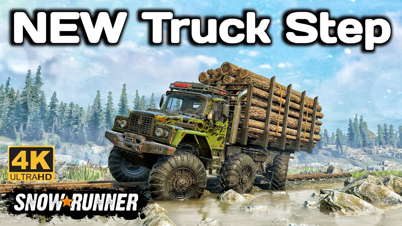 New Truck Step In SnowRunner Season 14 #snowrunner #truck #4k - YouTube