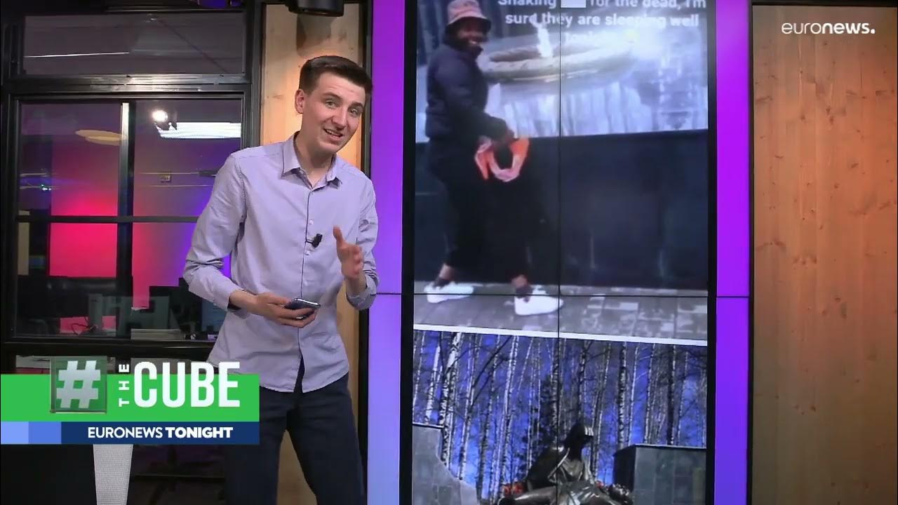 Foreign student arrested in Russia on 'Nazism' charges for twerking at war memor - YouTube