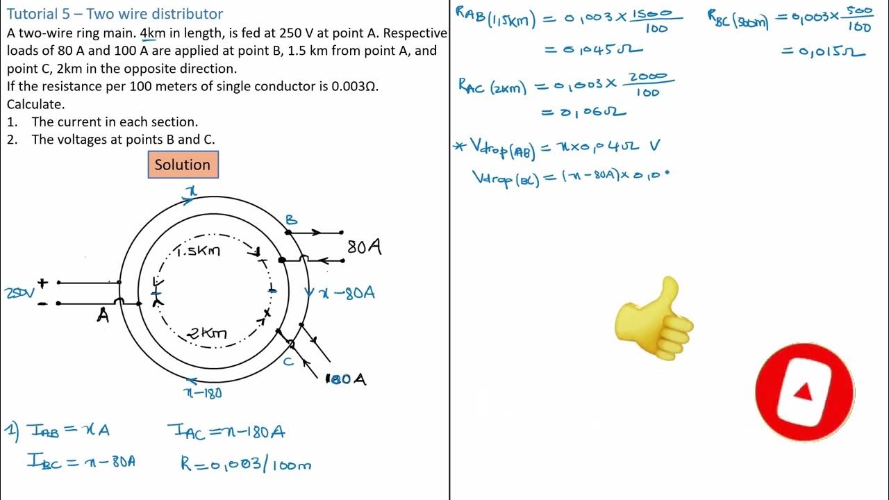 5. Two wire RING main distributor - DC Power Transmission System - YouTube