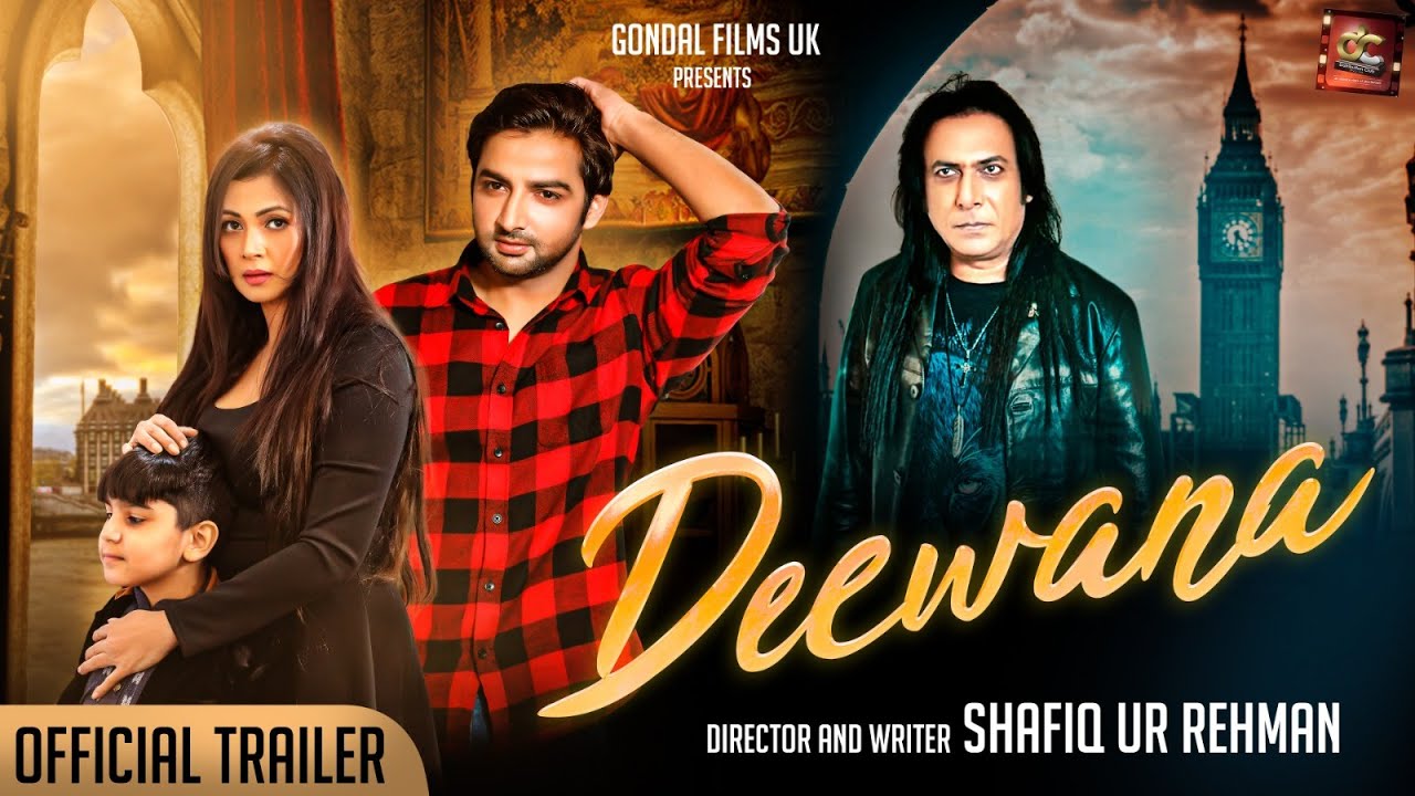 Deewana I Official Trailer 4k I Adnan khan I Zara akbar I Amin Gondal I ...