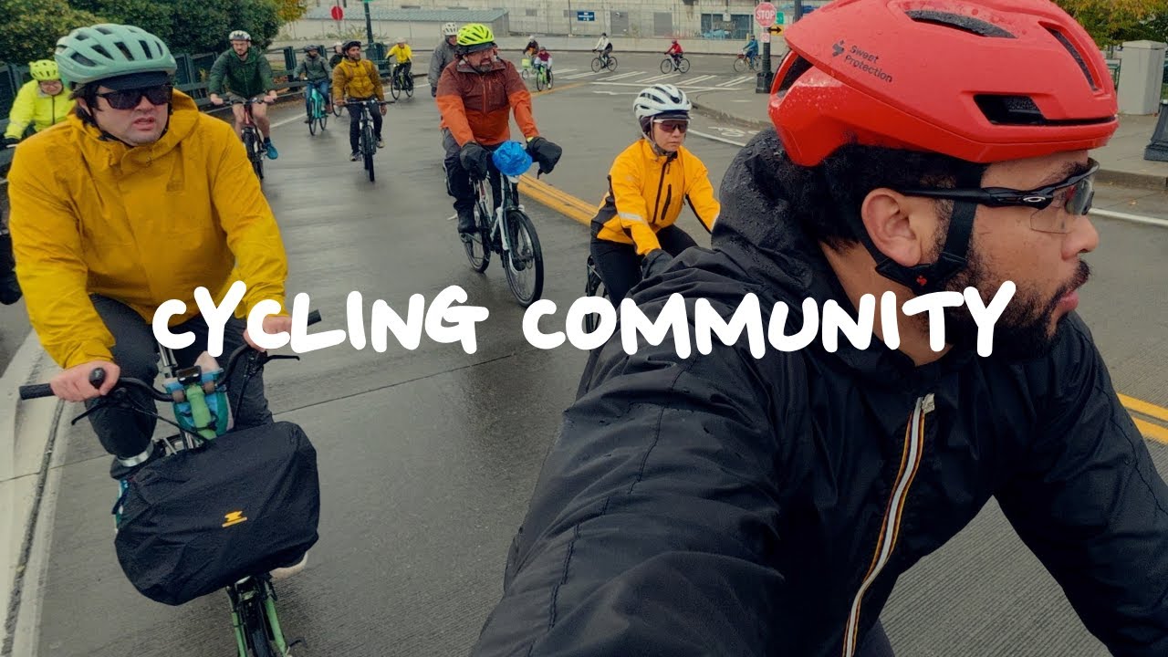 social ride with best side cycling in seattle - YouTube