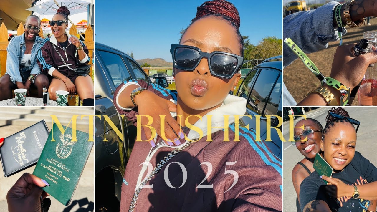 MTN BUSHFIRE 2025 🇸🇿: Let’s go to Swaziland | Girlfriend Trip | Travel ...